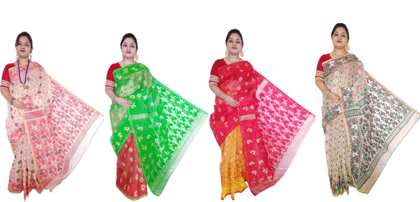 What are the Top Different Types of Jamdani Sarees?