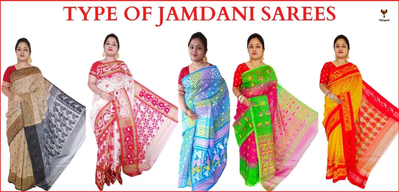 What are the Top Different Types of Jamdani Sarees?