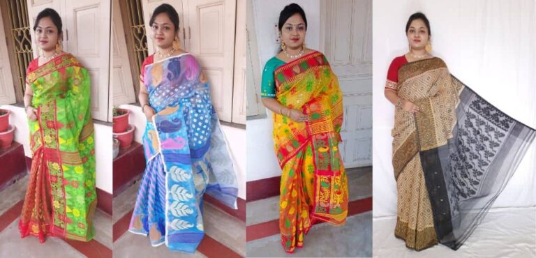 What are the Top Different Types of Jamdani Sarees?